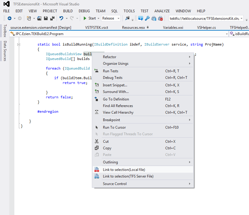 TFS Extensions Kit. TEK Workitem - Visual Studio Marketplace